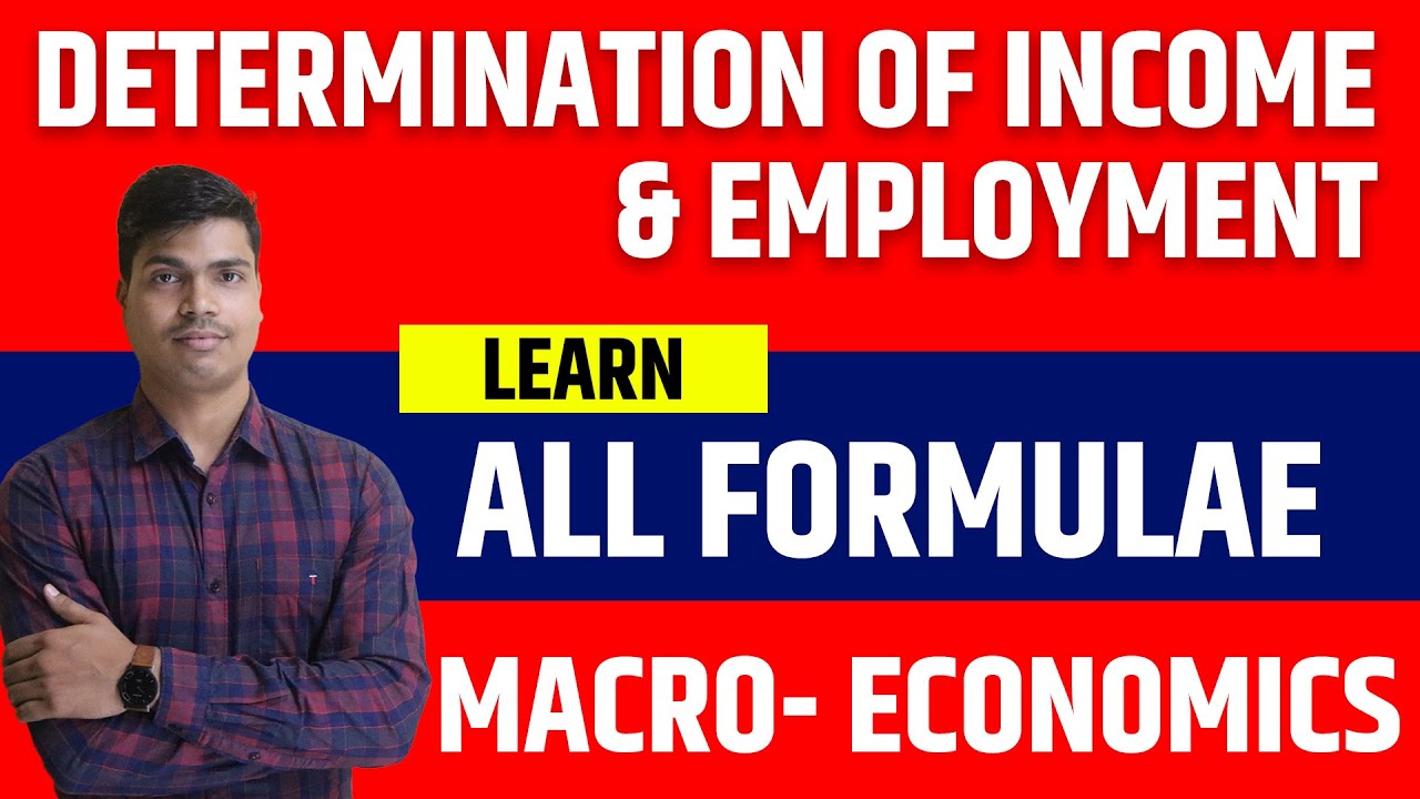 All Formulae | Determination of income & Employment. AD- AS Macro ...