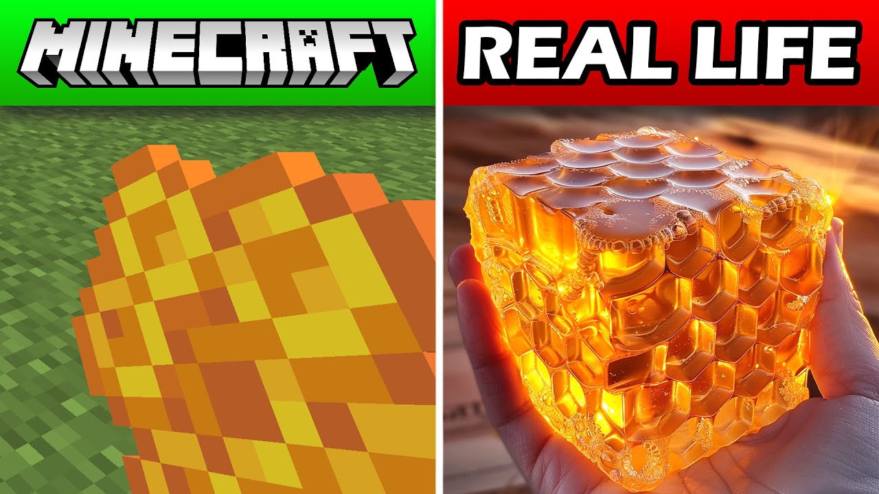 Realistic minecraft | Realistic water | ALL MINECRAFT MOBS VS REAL LIFE ...