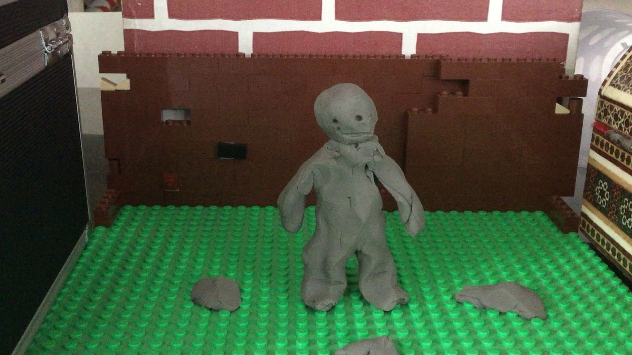Giant Clay man vs Lego - YouTube