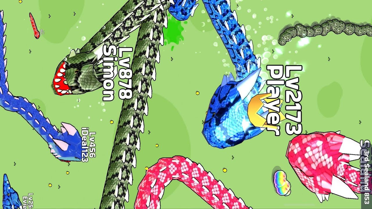 Snake clash!. io - MAX LEVEL! Epic Snake Clash, io Gameplay! #184 - YouTube