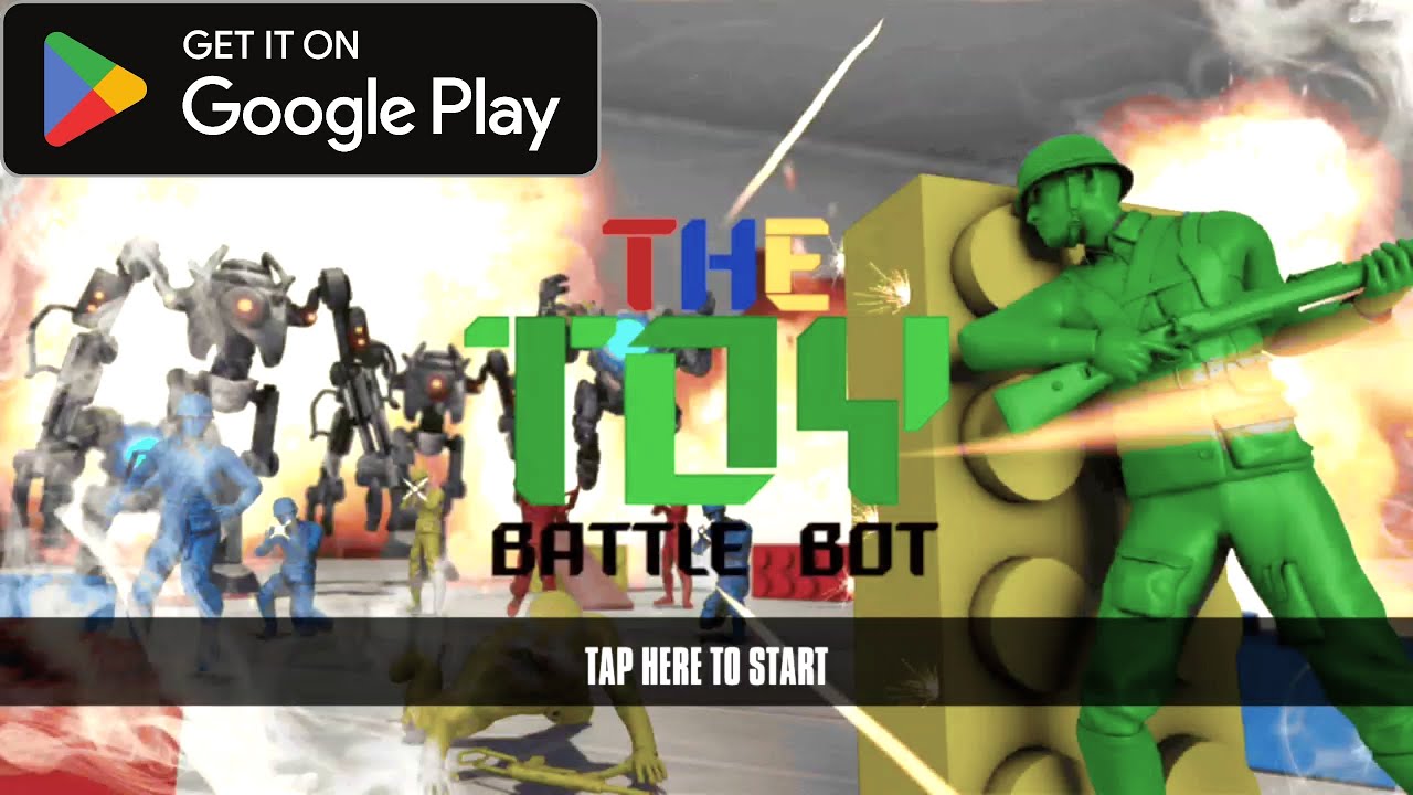The toy battle bot gameplay mobile game play store android - YouTube