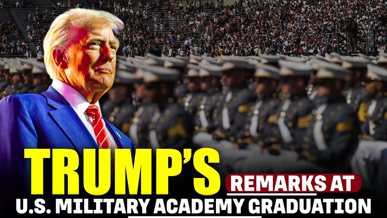 LIVE: President Trump delivers commencement address to 2025 graduating ...