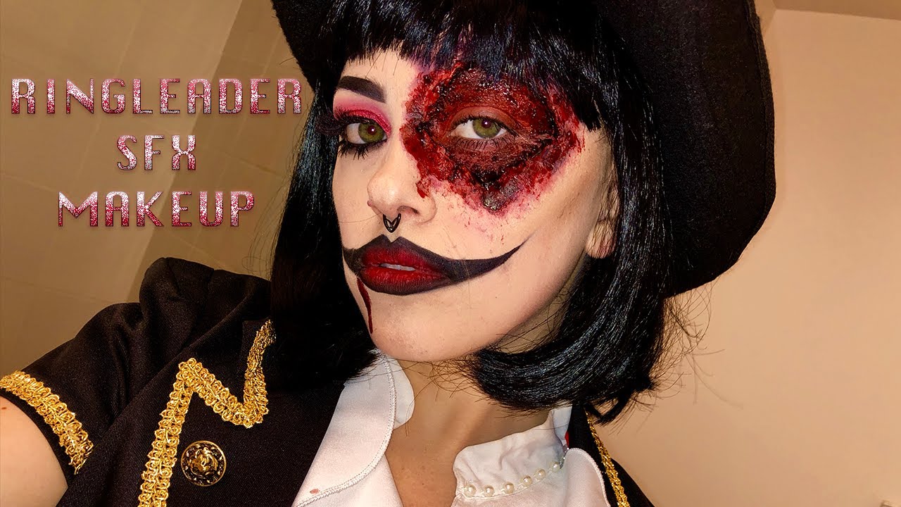 !!RINGLEADER SFX MAKEUP TUTORIAL!! - YouTube