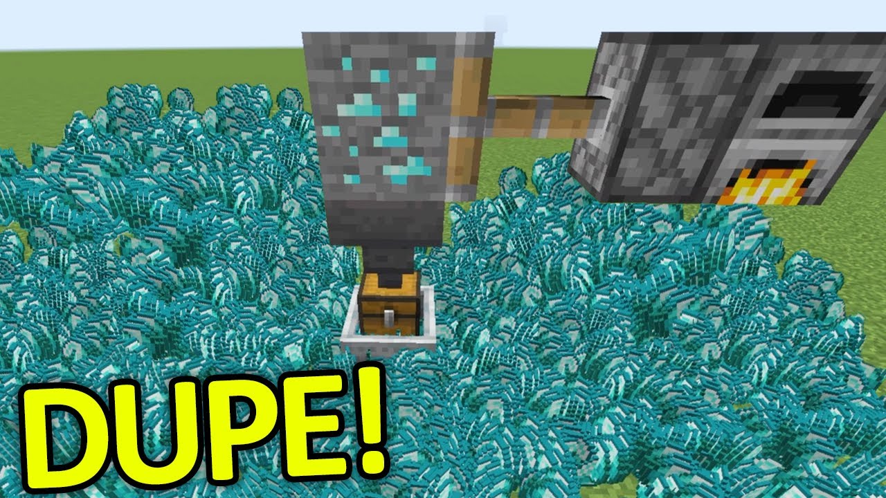 Infinite Diamond Duplication Glitch Youtube