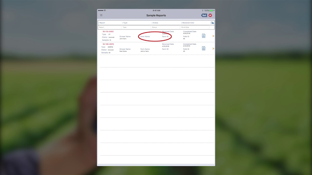 Mobile App Sample Tracking - YouTube