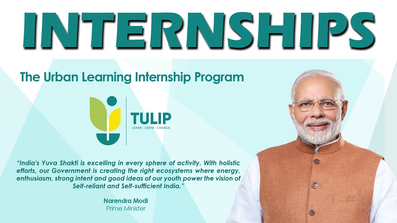 TULIP || The Urban Learning Internship Program || AICTE Internship ...