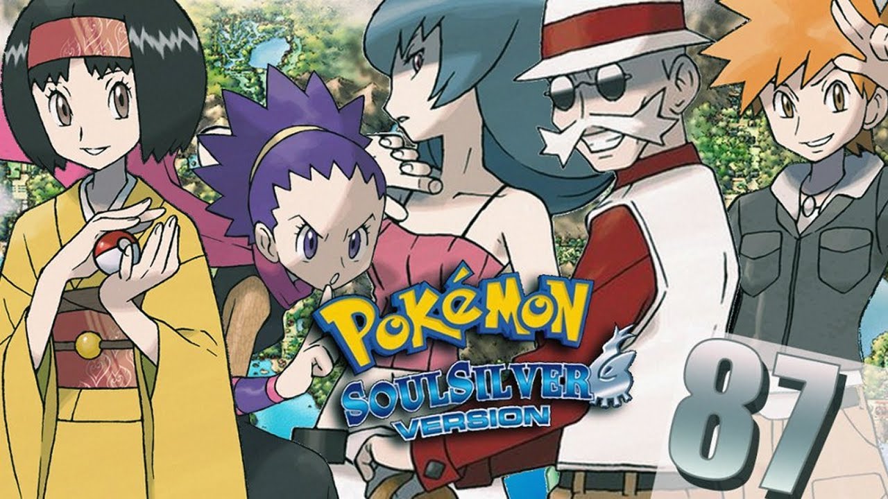 POKÉMON SOULSILVER 🌎 #87: Erika, Janina, Sabrina, Pyro & Blau Leader ...