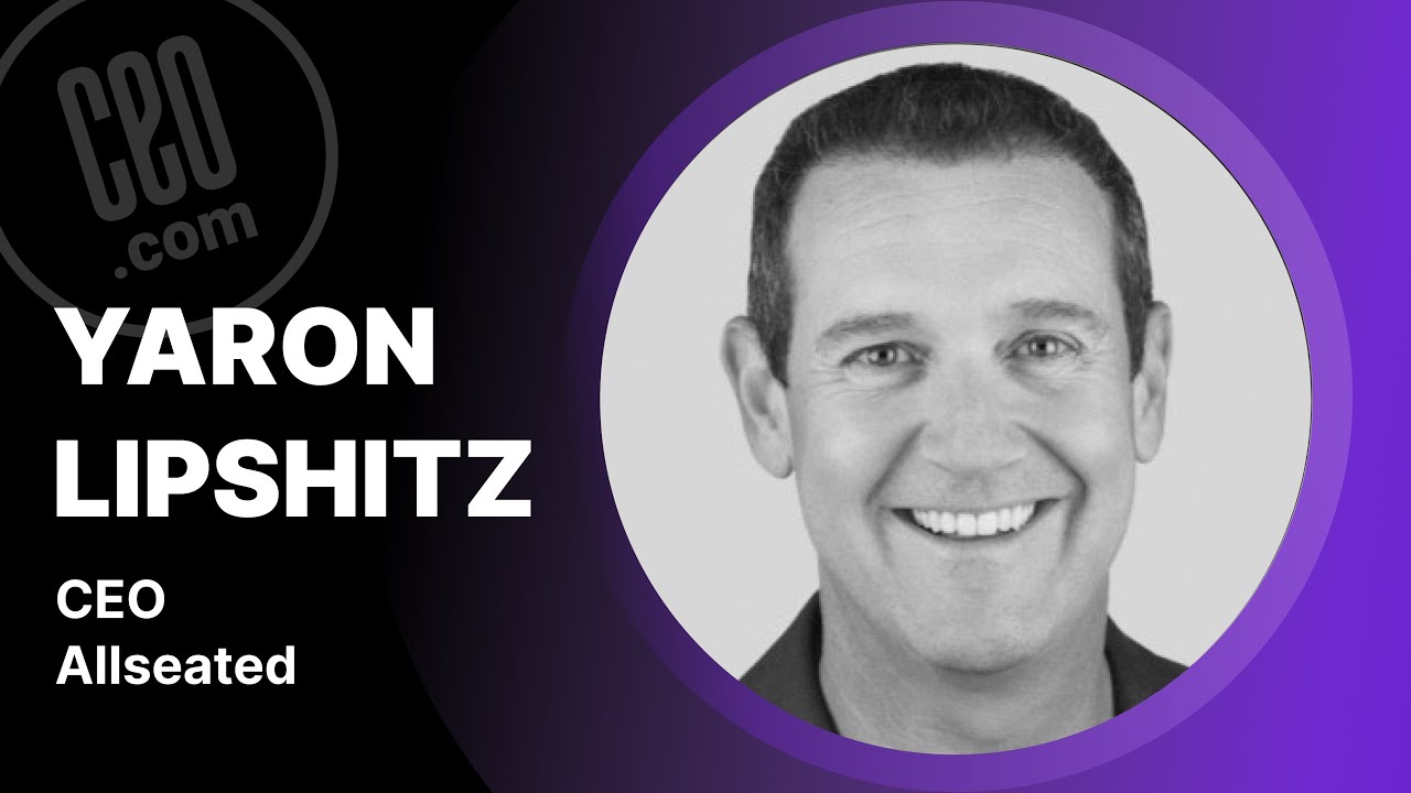 What Self-Leadership Means as a CEO | Yaron Lipshitz, CEO at AllSeated - YouTube