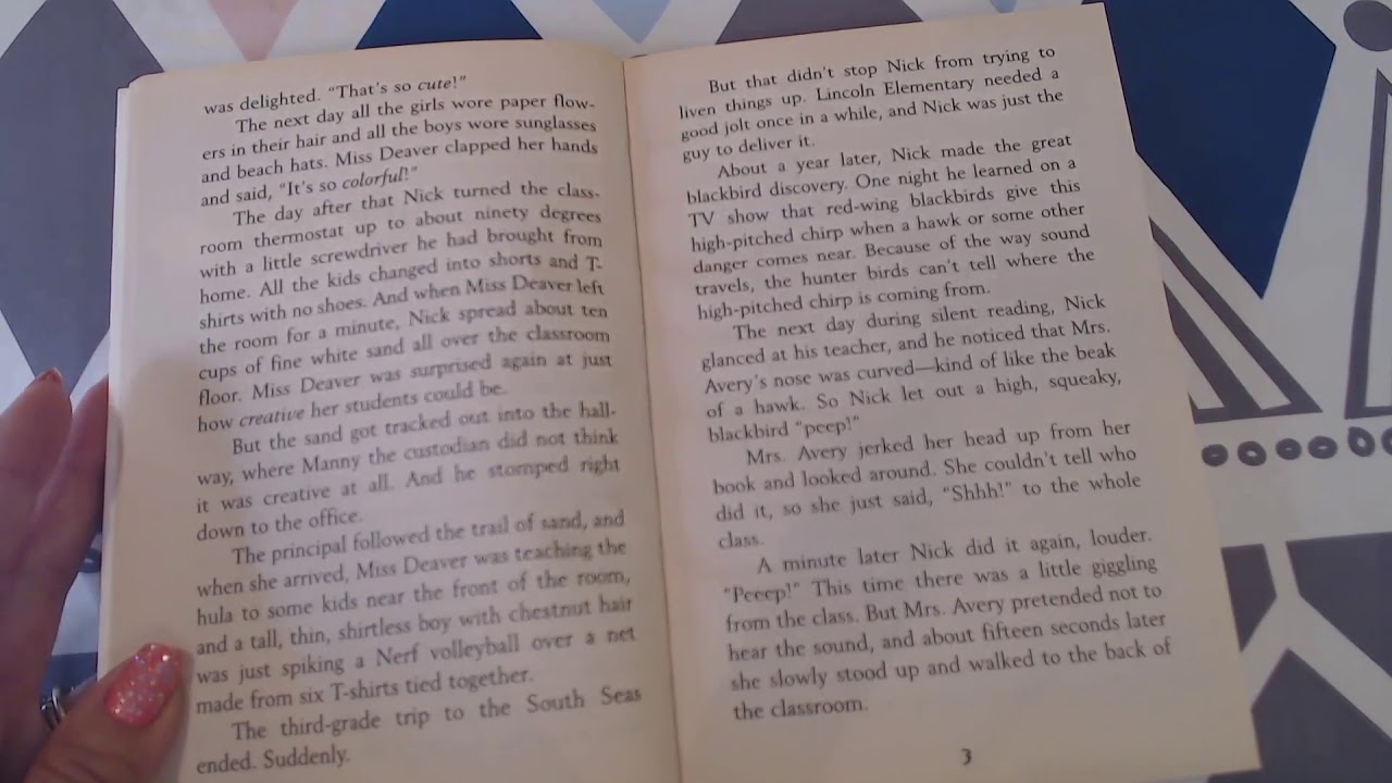 Frindle, Ch. 1 Nick - YouTube