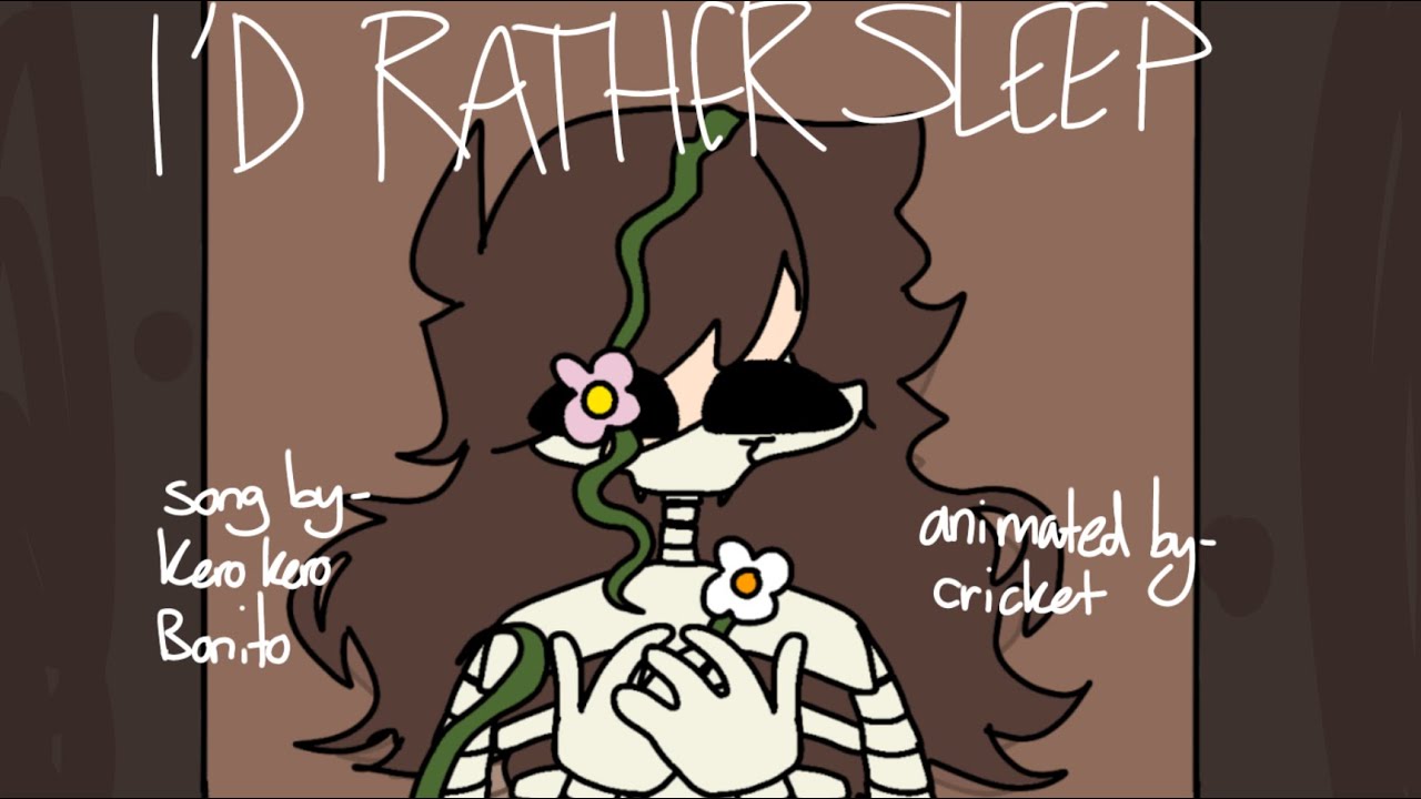 I’d rather sleep//animation//lotus eater//song by-Kero Kero Bonito ...