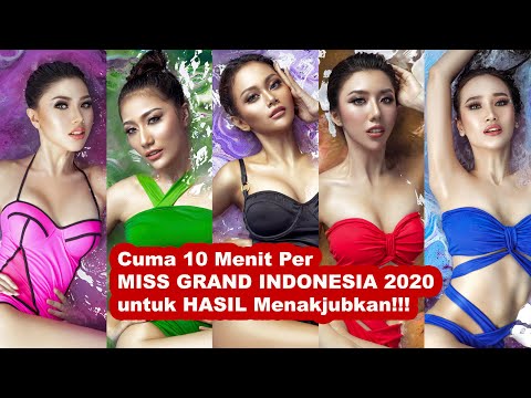MISS GRAND INDONESIA 2020 in SWIM SUIT PHOTOSHOOT COLLABORATION with FD PHOTOGRAPHY