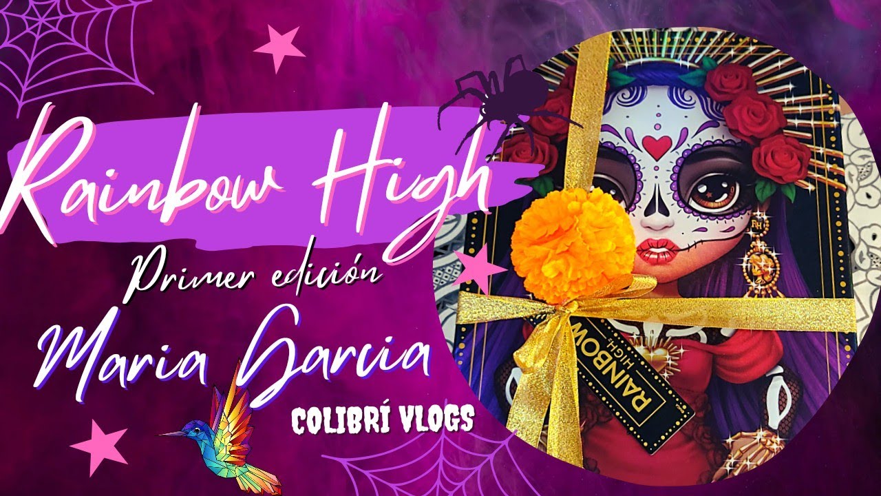 Rainbow High día de muertos MARIA GARCIA - YouTube