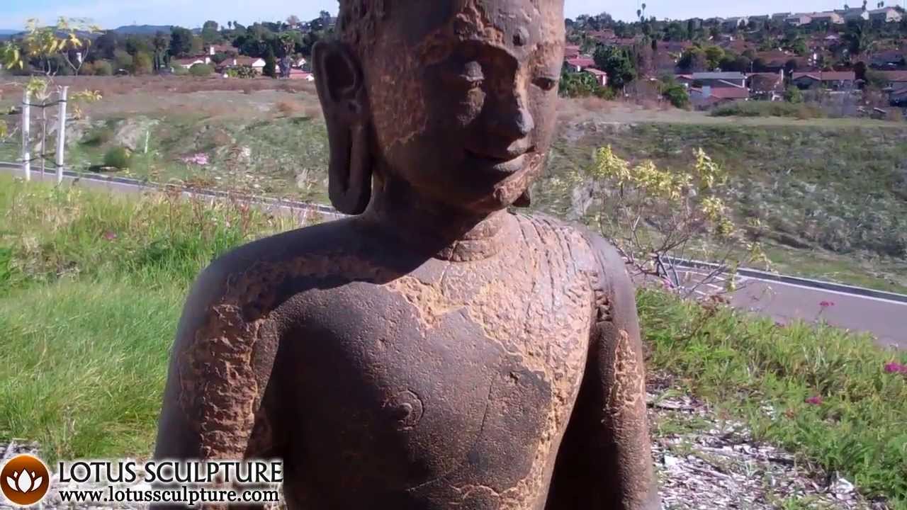 Buddha Garden Statue, Buddharupa Garden Sculpture - YouTube