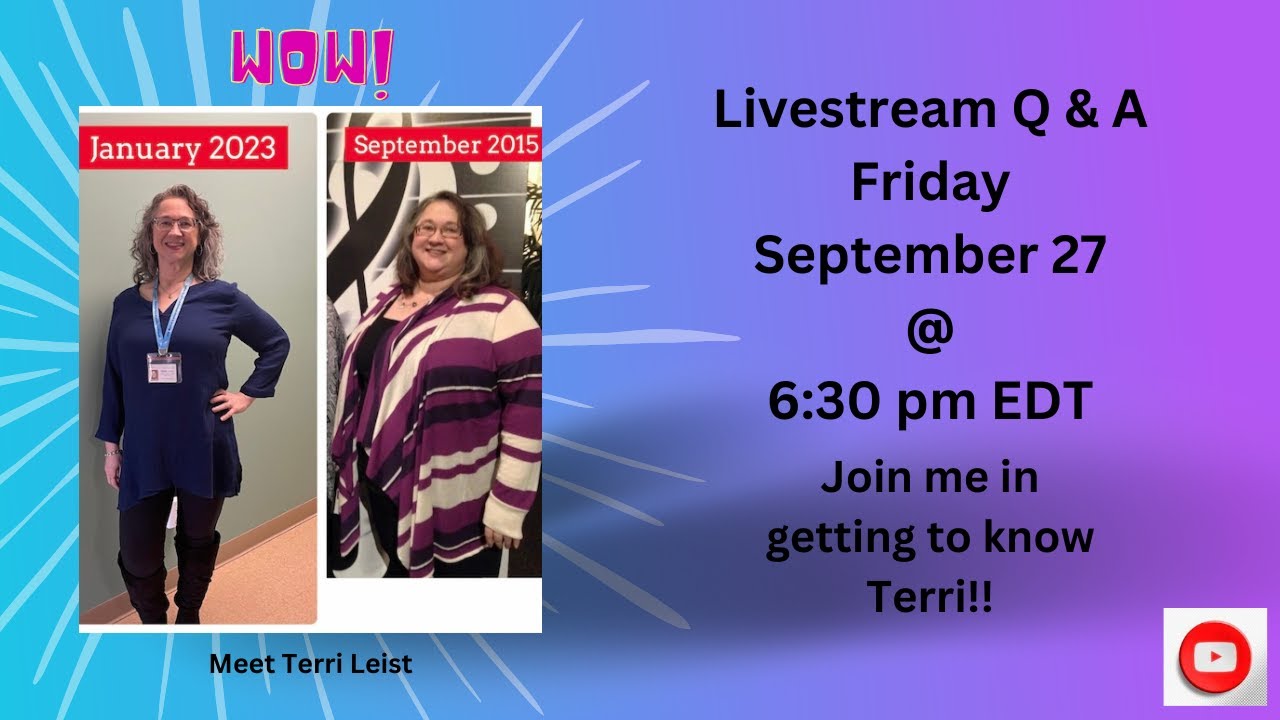 Livestream Q & A with Terri Leist - YouTube