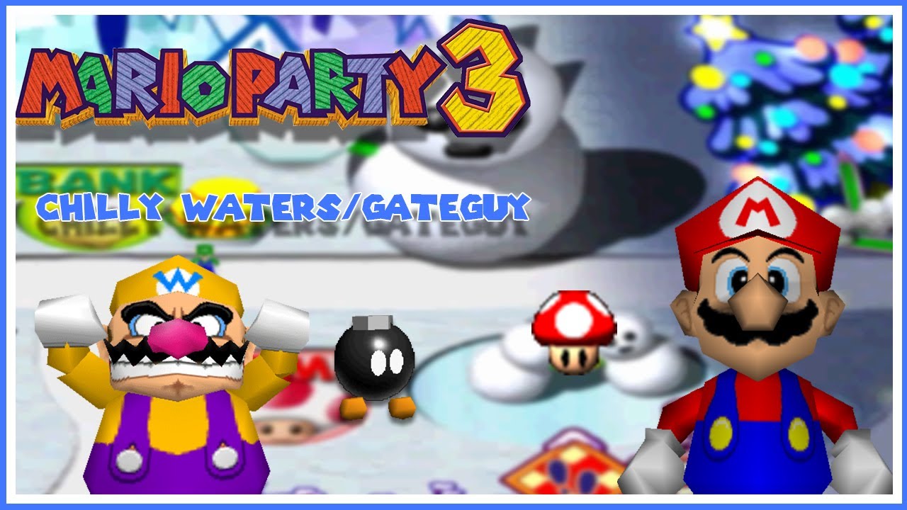 Mario Party 3-Story Mode-Chilly Waters - YouTube