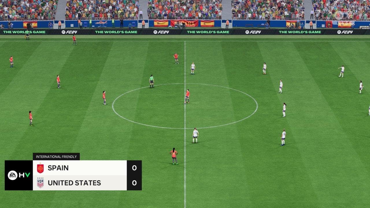 Spain U20 vs USA U20 (01/09/2024) U-20 Women's World Championship EA FC ...