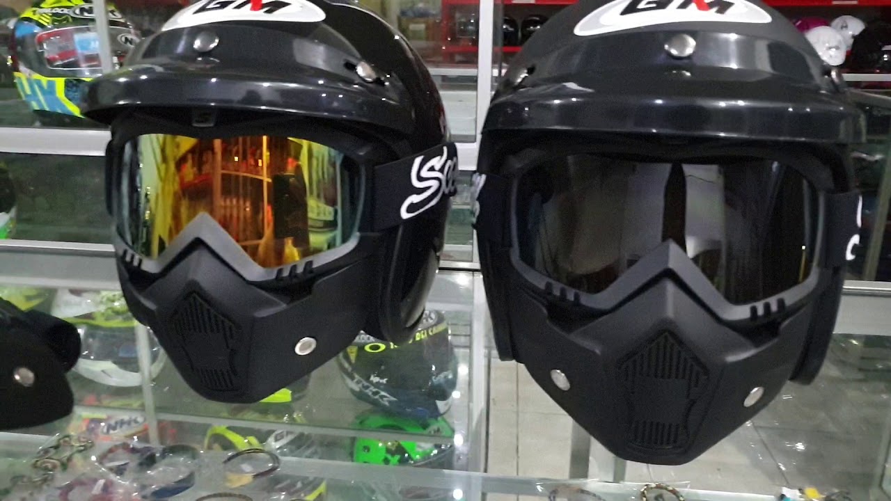 Helm NHK nah perbedaan kaca SNAIL#1 DAN SNAIL#2 - YouTube