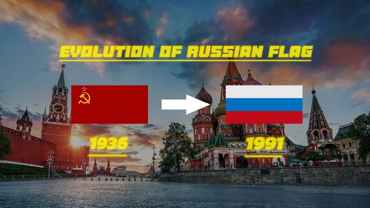 Evolution of the russian flag (🇷🇺) - YouTube