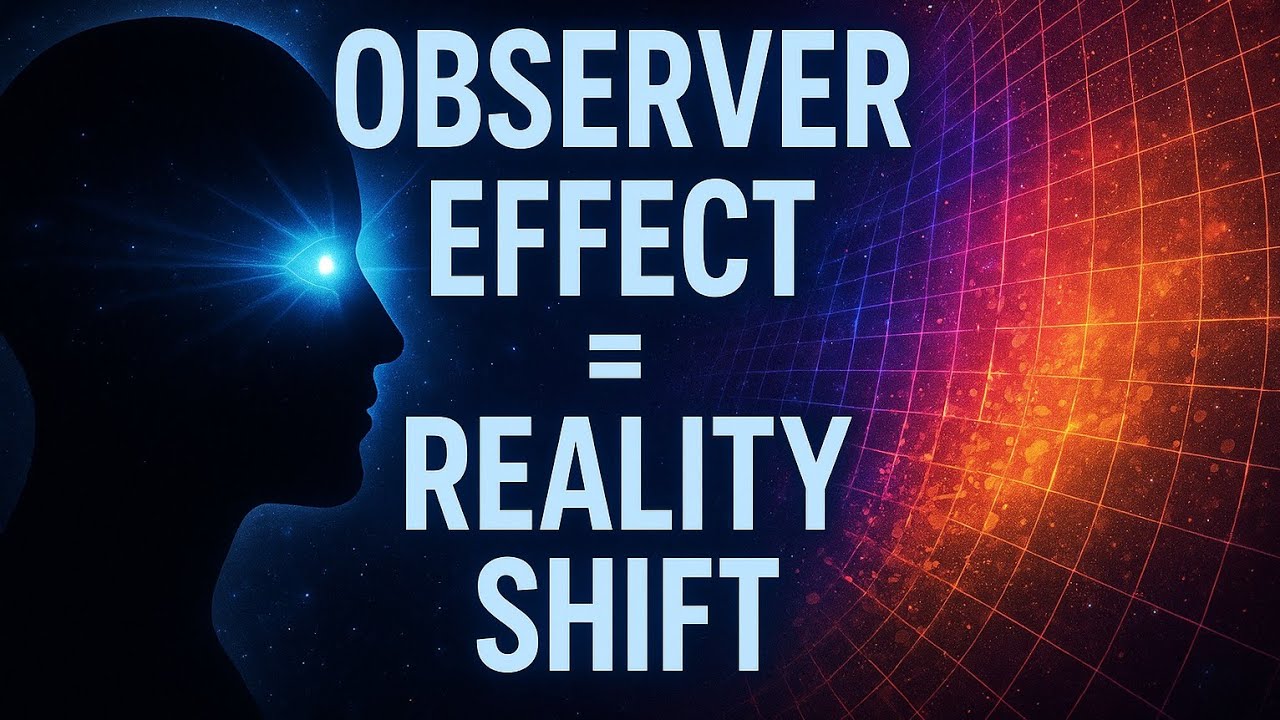 "Why the Observer Effect Changes EVERYTHING About Your Reality" - YouTube