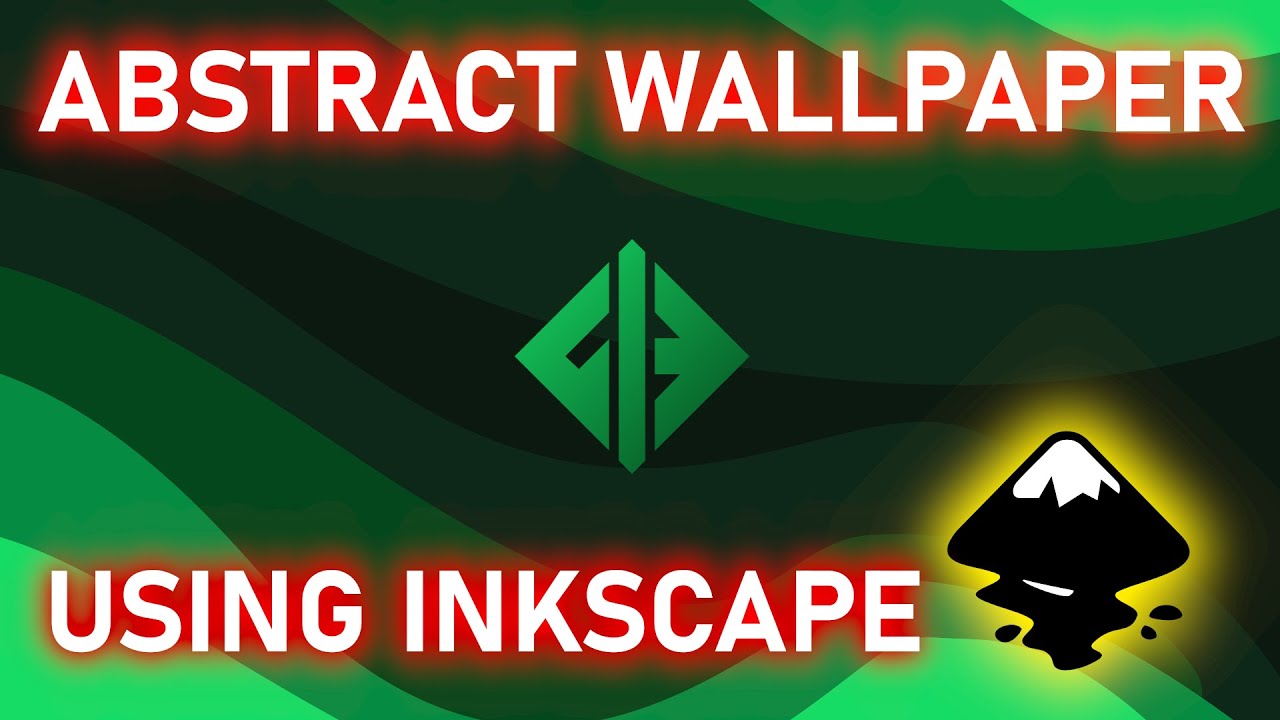 Make an Abstract Wallpaper using INKSCAPE! (Tutorial) - YouTube
