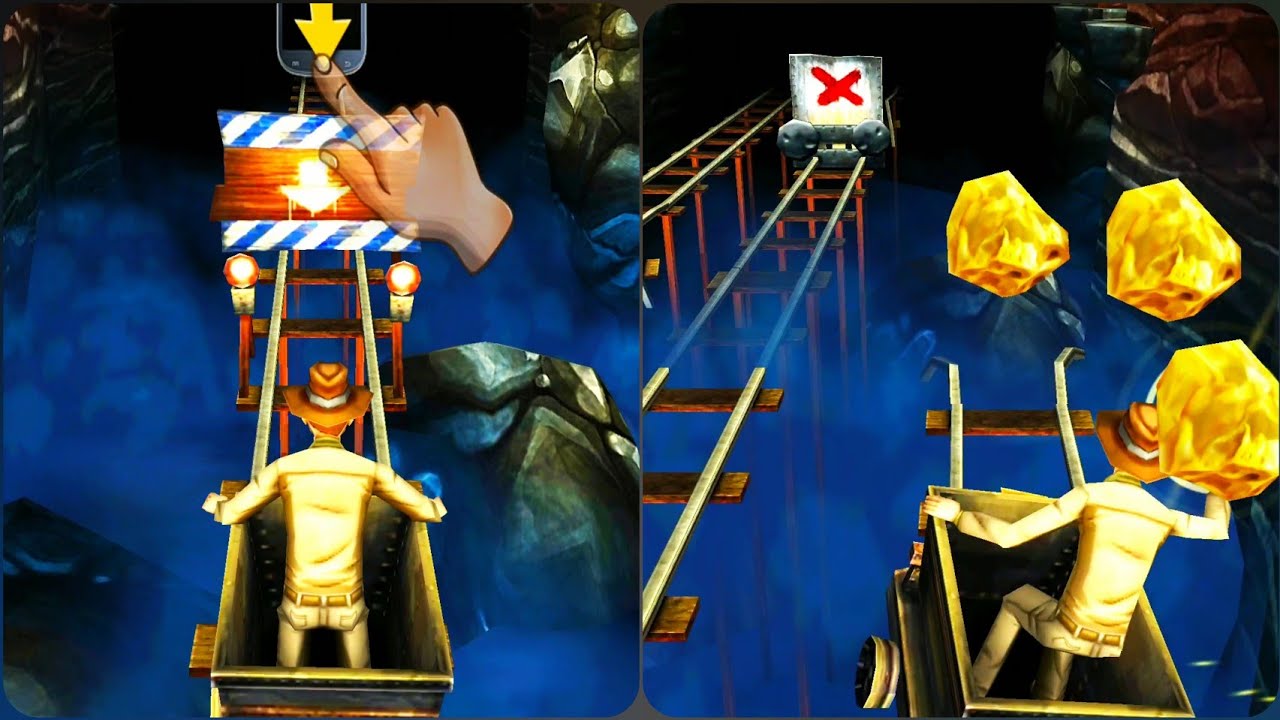 Rail Rush - Action Packed Gameplay - Walkthrough #1 - YouTube