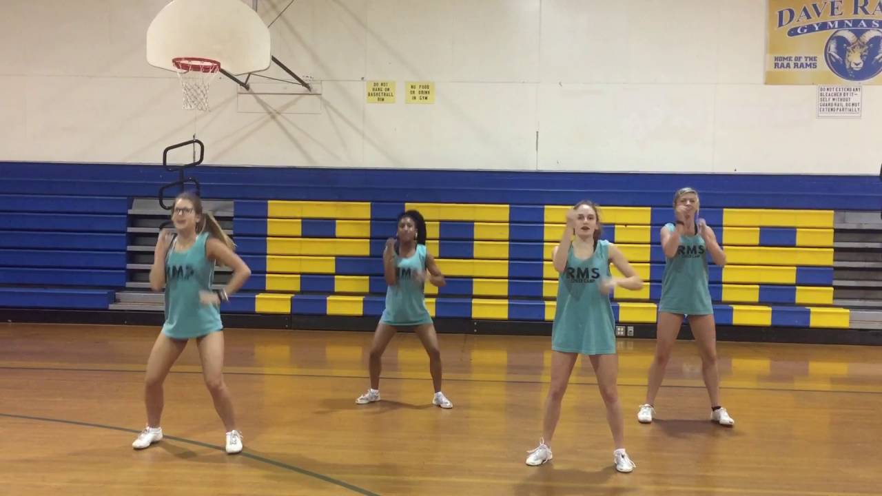 RMS Cheer- First and 10 - YouTube