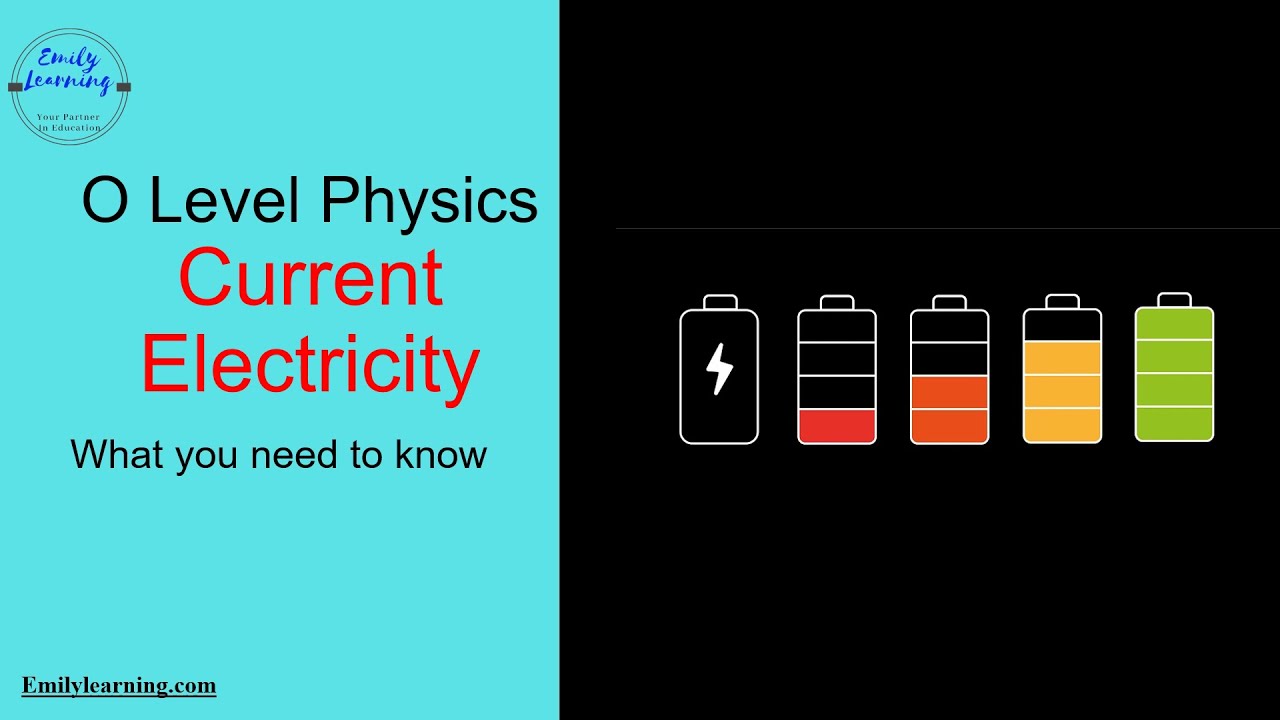 Current electricity - What's tested for O Level Physics (Quick Summary ...