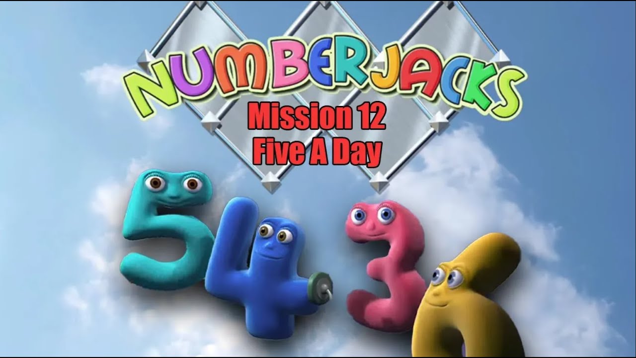 Mission 12 - Five A Day | Numberjacks - YouTube