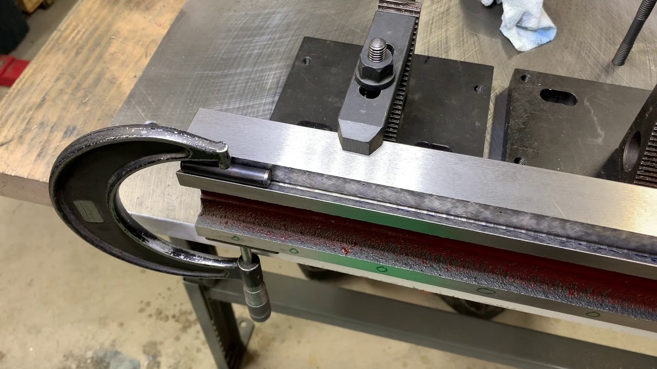 Fixed mill table dovetails after scraping Harbor Freight Seig X2 Mini ...