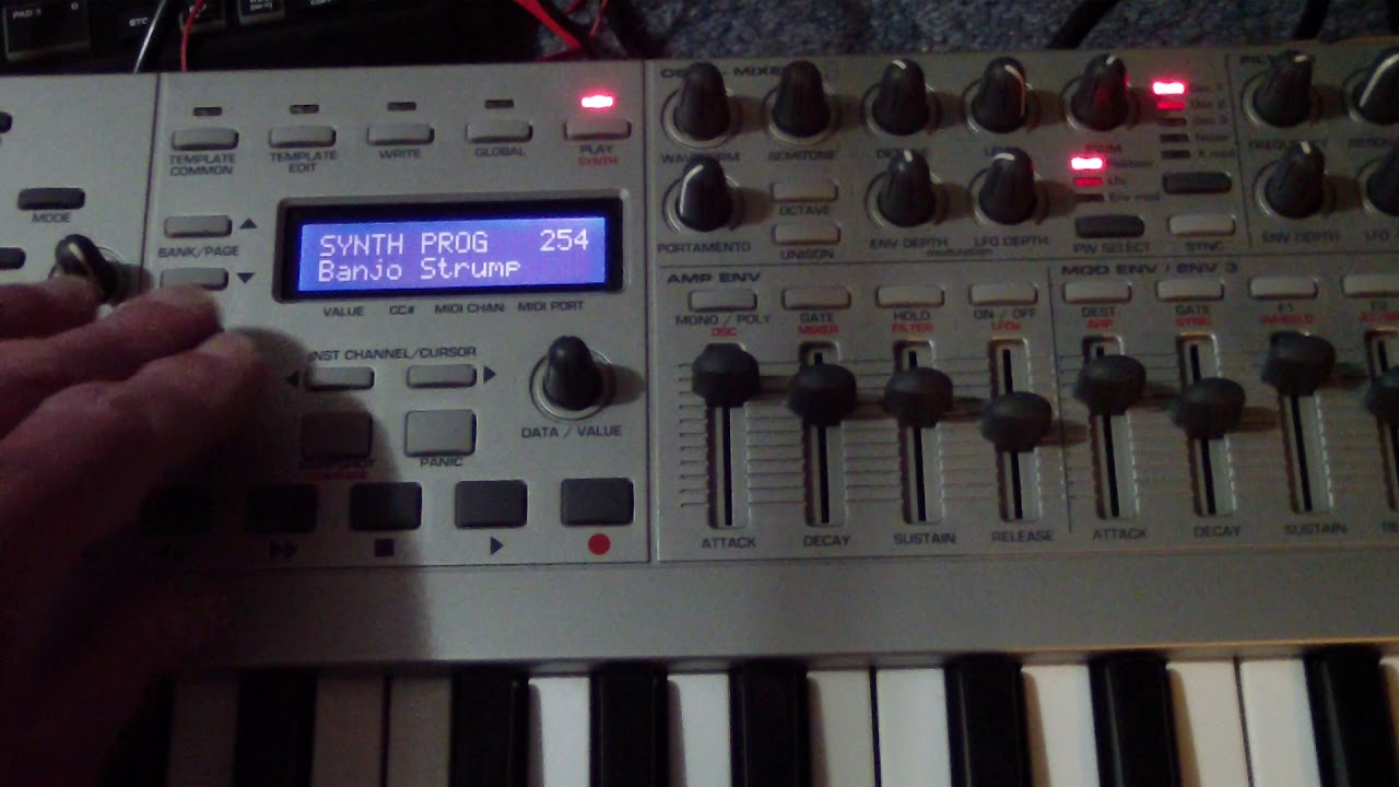 NOVATION X-STATION -- SOME CUSTOMISED SOUNDS - YouTube