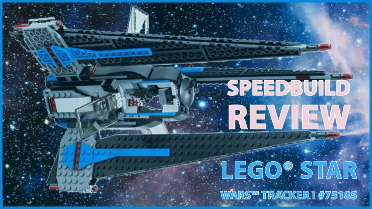 LEGO® Star Wars™ Tracker I #75185 - Speedbuild Review - YouTube