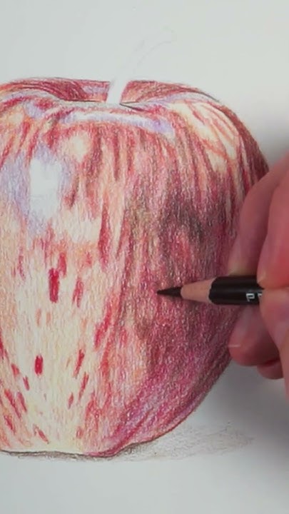 Let's Draw an... Apple - YouTube