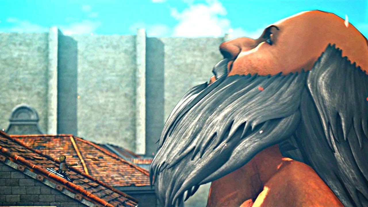 Attack On Titan - Eren Eaten By Titan Scene - YouTube