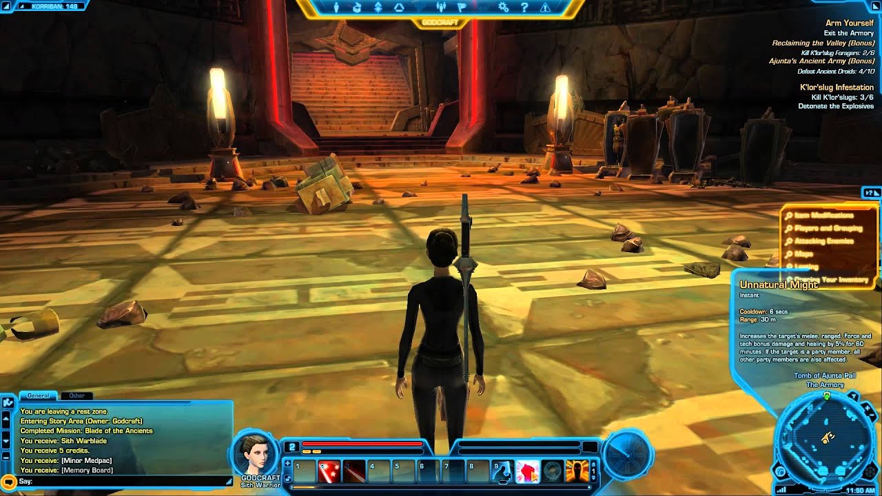 Let's Play Star Wars The Old Republic - Sith Warrior - Episode 2 - Derp ...