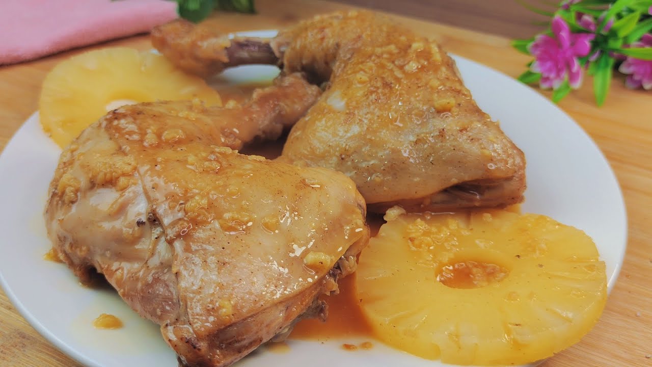 Juicy Chicken aloha ! Super simple and delicious pineapple Hawaiian ...