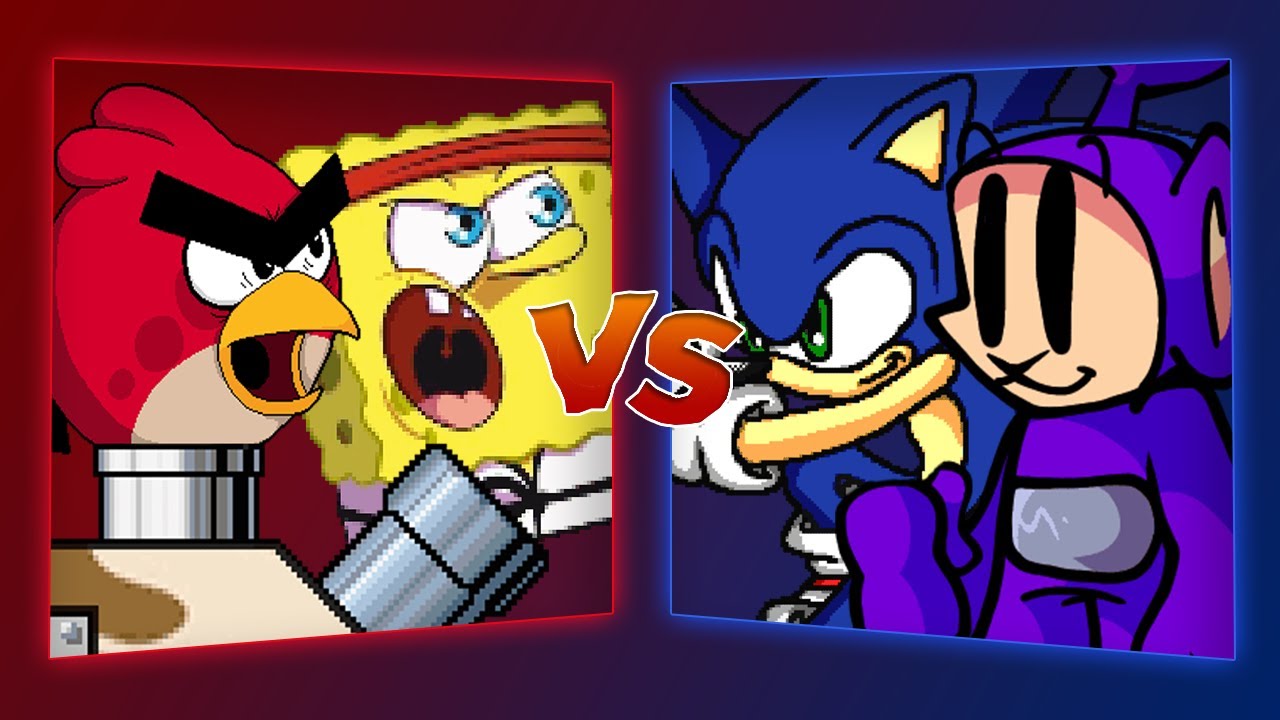 MUGEN Battle - Karate SpongeBob/Angry Birds Tank vs Sonic/Tinky Winky ...