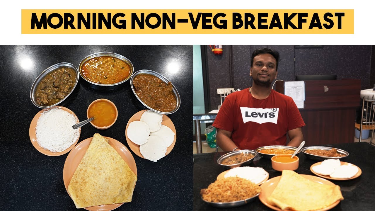 Morning 6 Clock Non- Veg Breakfast || 49&99 || Anna Nagar Chennai ...