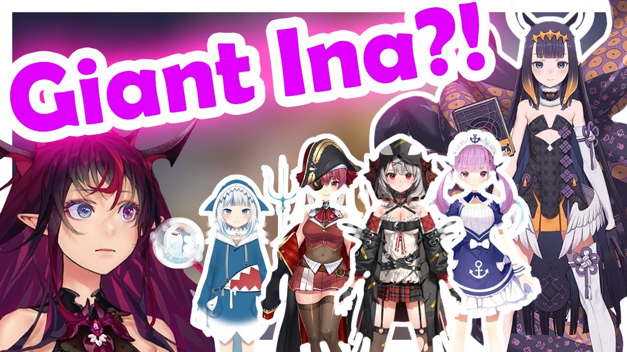 IRyS Was Surprised At How Tall Ina Was - YouTube