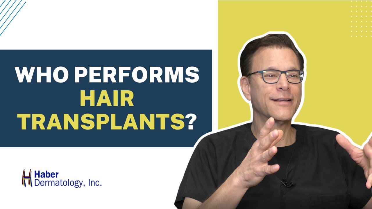 Who Does Hair Transplants? Who Has The Calling? | Robert Haber, MD ...
