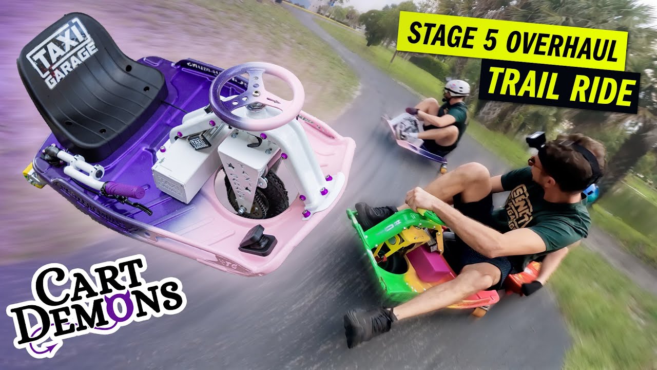 Cart Demons gets the full Stage 5 Re-fresh + Shredding a new cart spot ...