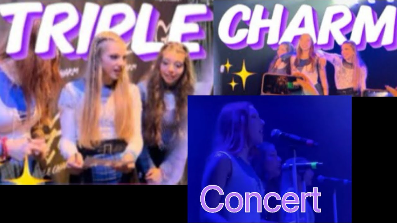 Triple charm live concert! It was AMAZING 🤩 | Imaan’s Charm#triplecharm ...