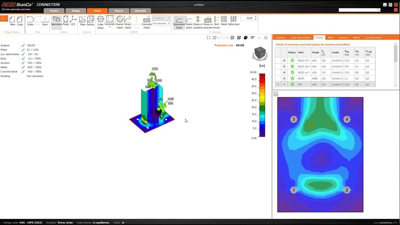 ETABS to IDEA StatiCa workflow - YouTube