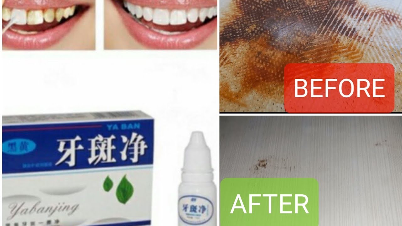How to remove rust stains from tiles | Yabanjing teeth whitening review ...