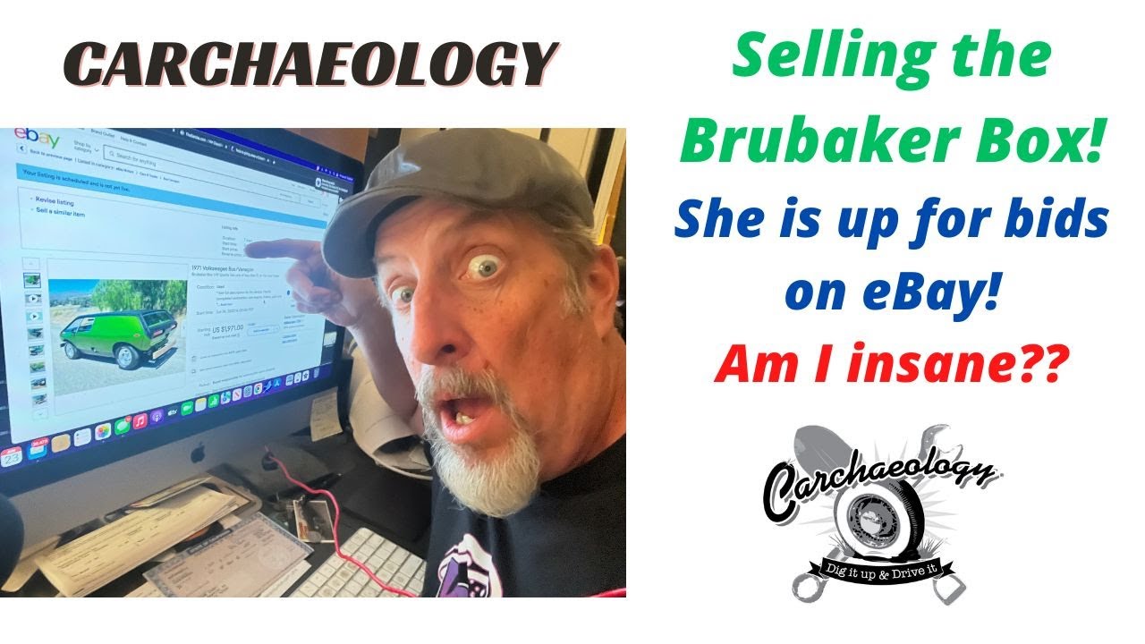 Carchaeology: Selling the Mega Rare Brubaker Box on eBay? - YouTube
