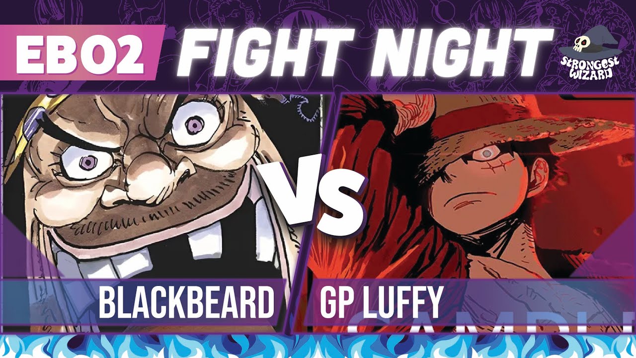 Blackbeard vs GP Luffy: One Piece Card Game : EB02 Match - YouTube