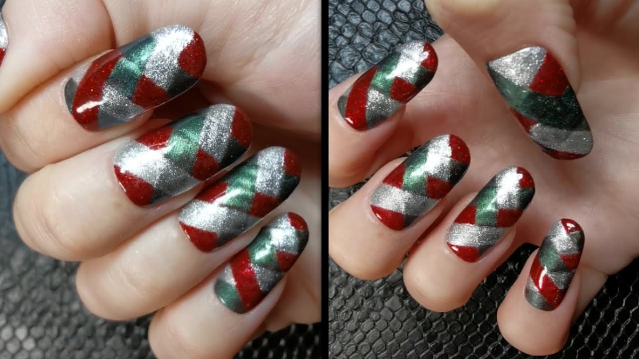 Braided Nail Art Design Tutorial - YouTube