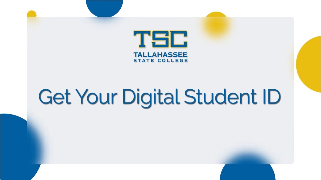 Get your Digital Student ID - YouTube