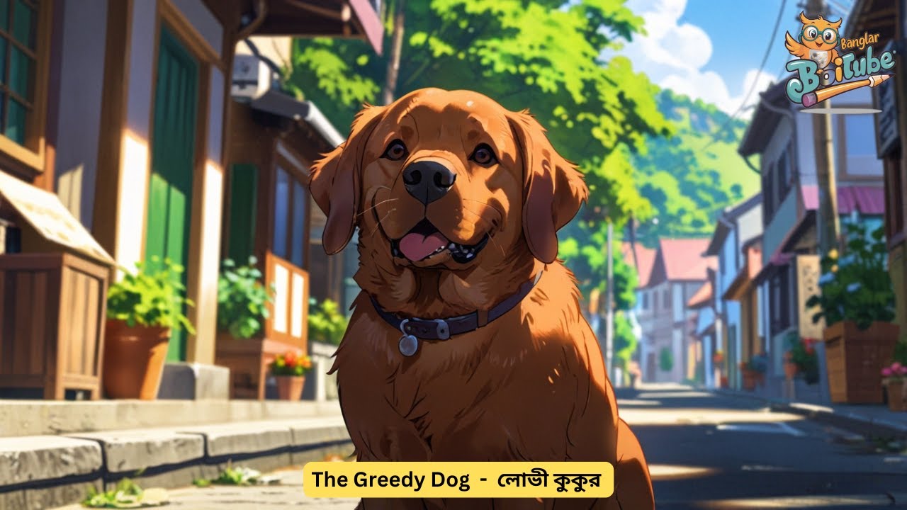 The Greedy Dog 🐶 | Moral Stories for Kids | Animated Cartoon | Bedtime ...