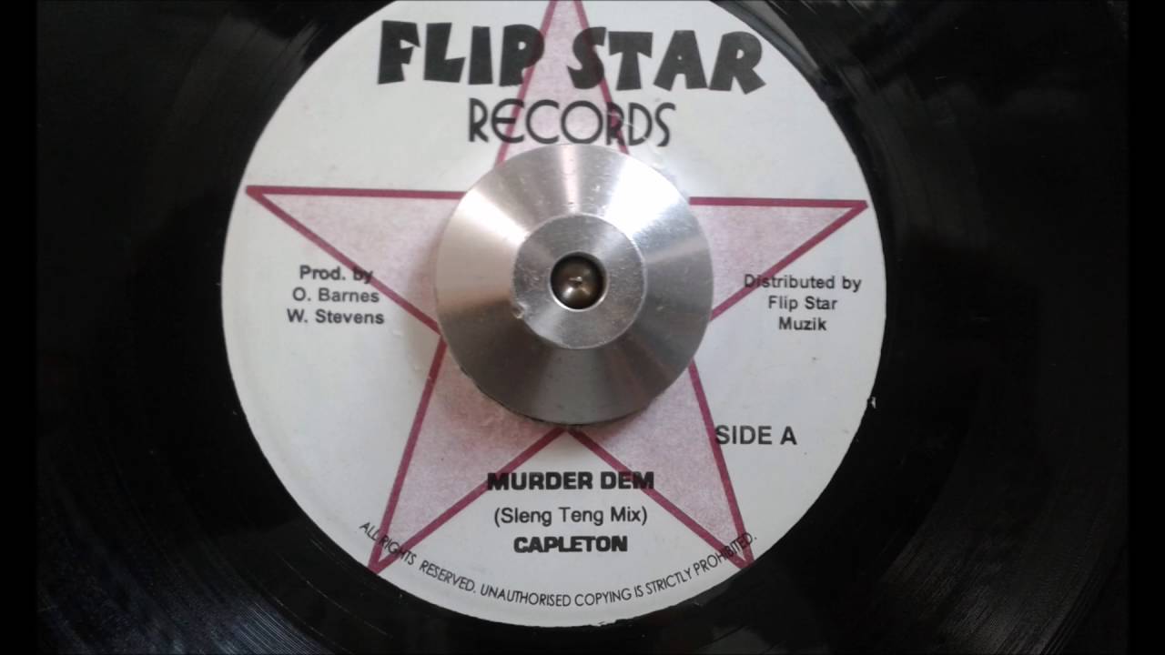 Capleton - Murder Dem (Sleng Teng Mix) [Vinyl] - YouTube