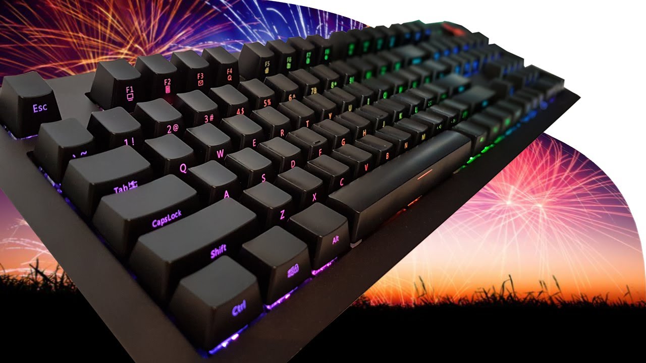 The Mechanical KeyBoard That Thinks It's A Firework Display! Ajazz AK60 ...